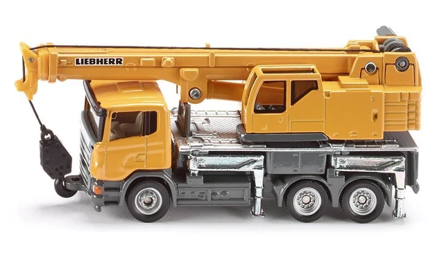 MINIATURE DEMI INDUSTRIEL Siku Crane Télescopique auto 1:87 diecast ...