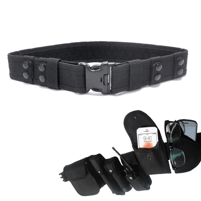 HEAVY DUTY SECURITY Guard Paramedic Army Police Utility Belt Quick ...