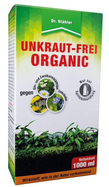 DR. STÄHLER UNKRAUT-FREI Organic 1l EUR 17,04 - PicClick DE