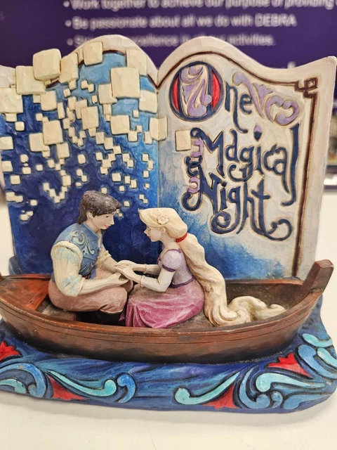 DISNEY TRADITIONS ONE Magical night "Tangled" Jim Shore #5303 £25.00 ...