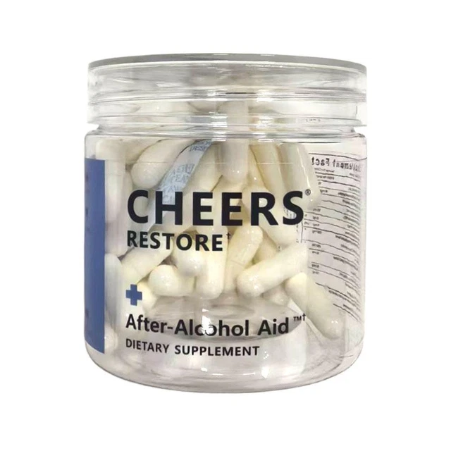 CHEERS AFTER-ALCOHOL AID Hangover Dizziness Relief Capsules Kidney ...