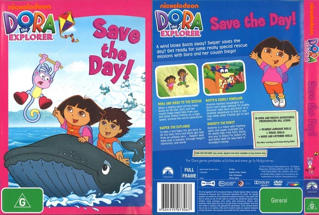 484 NEW SEALED DVD Region 4 DORA THE EXPLORER: SAVE THE DAY! $15.80 ...