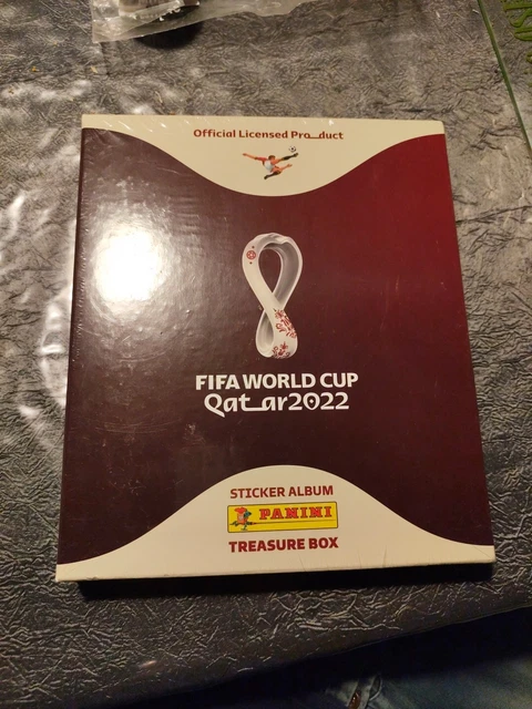 PANINI FOOT COFFRET Fifa World Cup Qatar 2022 Treasure Box Cartonnée Neuf EUR 25,00 - PicClick FR