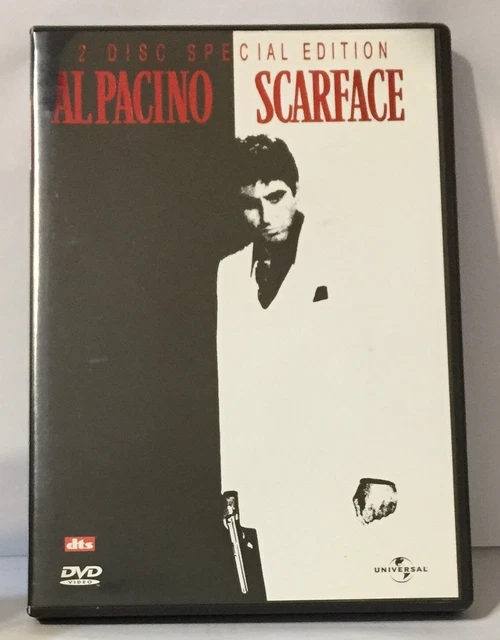 SCARFACE DVD SPECIAL Edition Doppio Disco Al Pacino De Palma 2 DVD Come ...