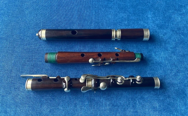 ANTIQUE VINTAGE OLD Wooden 8 Key Irish Flute EUR 666,93 - PicClick DE