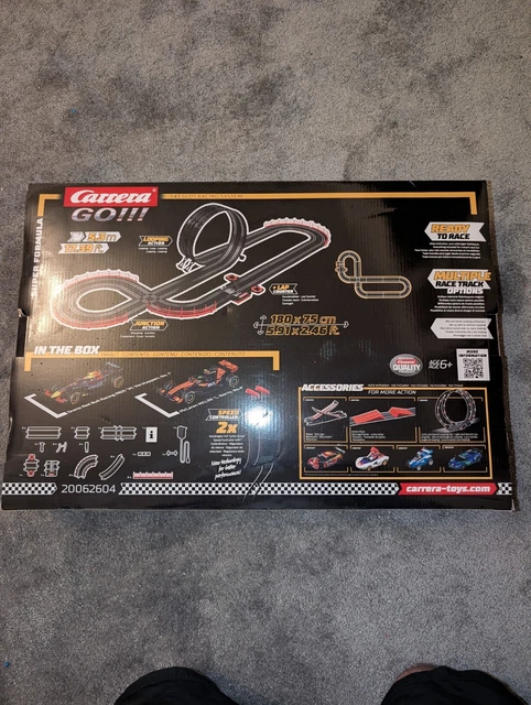 CARRERA GO!! SUPER Formula Slot Car Racing Set Red Bull vs McLaren 2 ...
