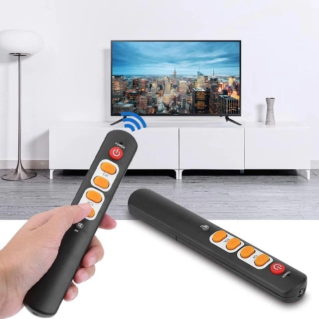 MINI TV DVD Learn Remote Smart Controller Infrared IR Remote Remote ...