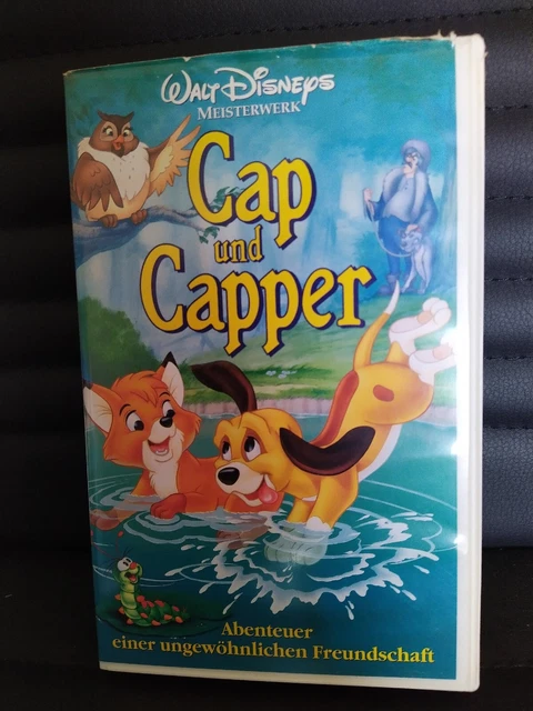 CAP UND CAPPER VHS Videokassette Walt Disneys Meisterwerk Klassiker ...