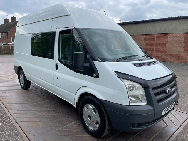 FORD*TRANSIT*LWB*WELFARE-MESS VAN*CREW CAB*LONG Mot*No Vat £3,995.00 ...