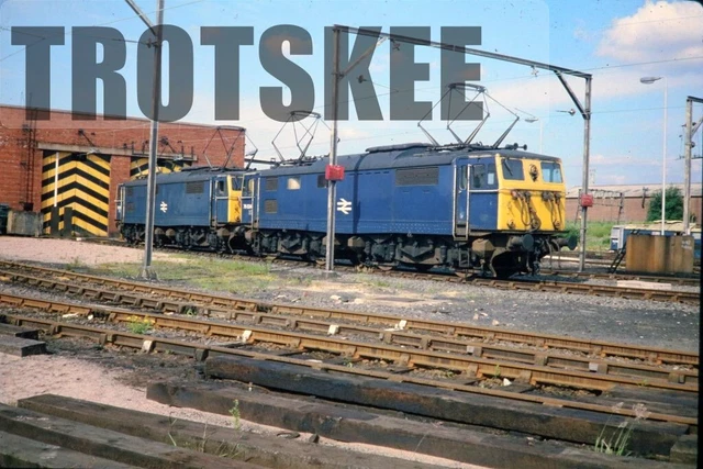 35MM SLIDE BR British Railways Electric Loco Class 76 76024 Reddish ...
