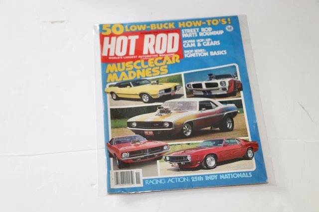 HOT ROD MAGAZINE November 1979 Musclecar Madness $5.09 - PicClick CA