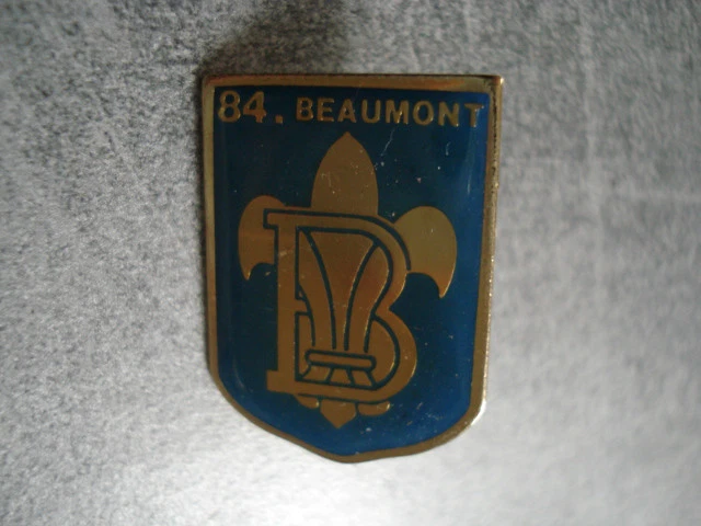 PINS RARE HERALDIQUE *84 Beaumont De Pertuis Blason Armoirie Luberon ...