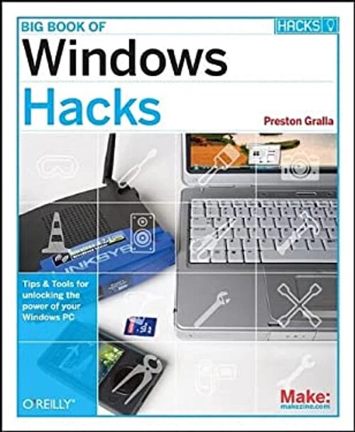 GRAND LIVRE DE Windows Hacks: Tips Et Outils pour Déverrouiller The Powe EUR 4,62 - PicClick FR