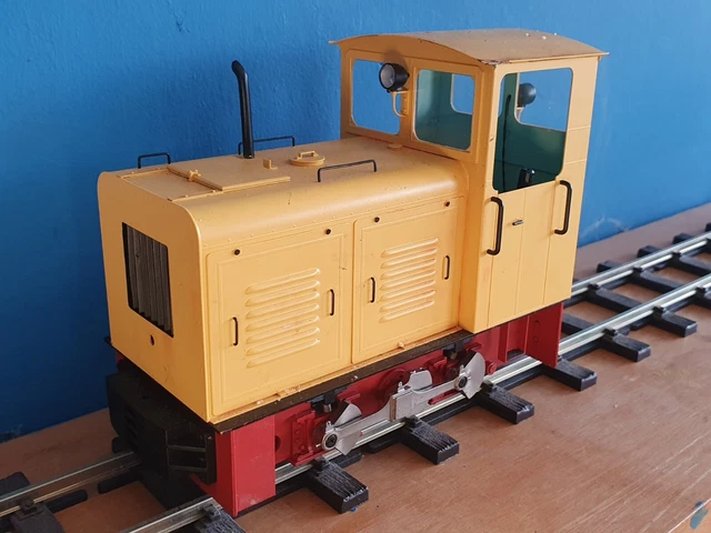 SM32 GARDEN RAILWAY Diesel 0-4-0 Locomotive 16mm Scale £157.69 ...