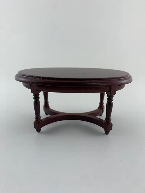 THE DOLLS HOUSE Emporium Mahogany Coffee Table £5.45 - PicClick UK