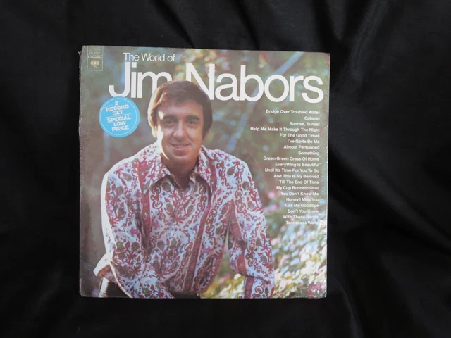 JIM NABORS, THE World Of Jim Nabors USA neuf ancien stock scellé 2 LP ...