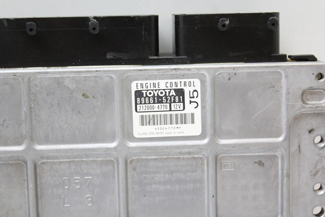 08-09 SCION XD 89661-52F81 module ECU ECM EBX contrôle moteur cerveau ...