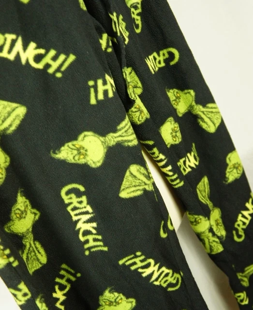DR SEUSS GRINCH Pajama Pants -LARGE- Grinch Who Stole Christmas- Ugly Sweater £17.56 - PicClick UK