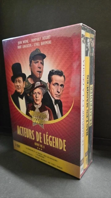COFFRET ACTEURS DE légende vol. 8 3 films : le barbare et la geisha ...