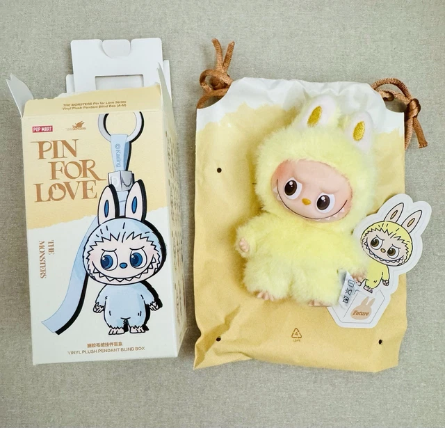 POPMART LABUBU - Pin for Love - Letter F (Pastel Yellow) NEW $48.97 ...
