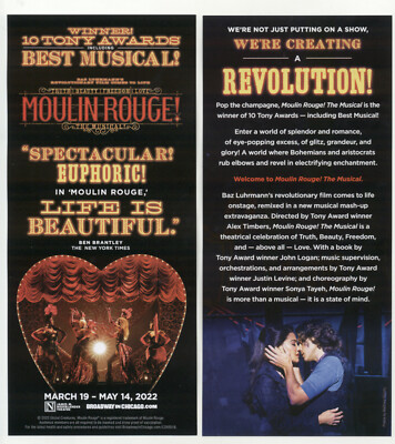 Moulin Rouge Broadway In Chicago FOR SALE! - PicClick UK
