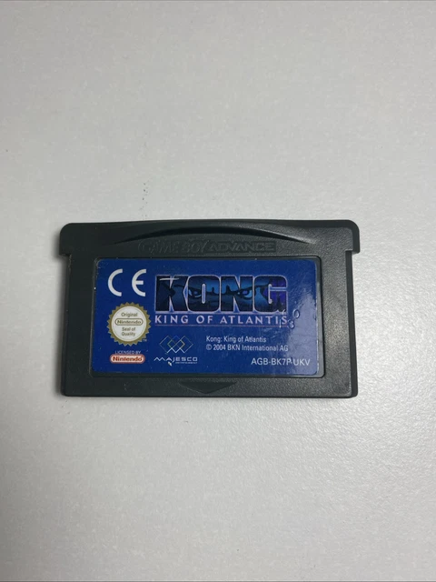 JEU VIDÉO NINTENDO game boy Advance KONG king of atlantis pal GBA EUR 8 ...