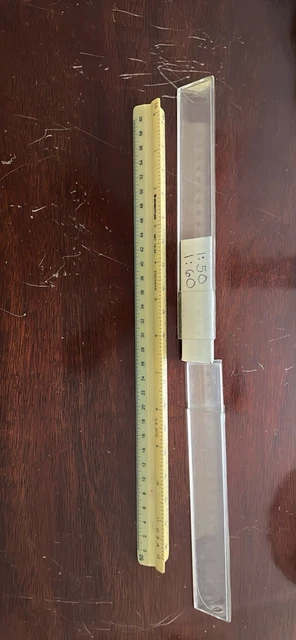 STAEDTLER-MARS 987 19-34 Engineer Engineering Scale Triangle Drafting ...