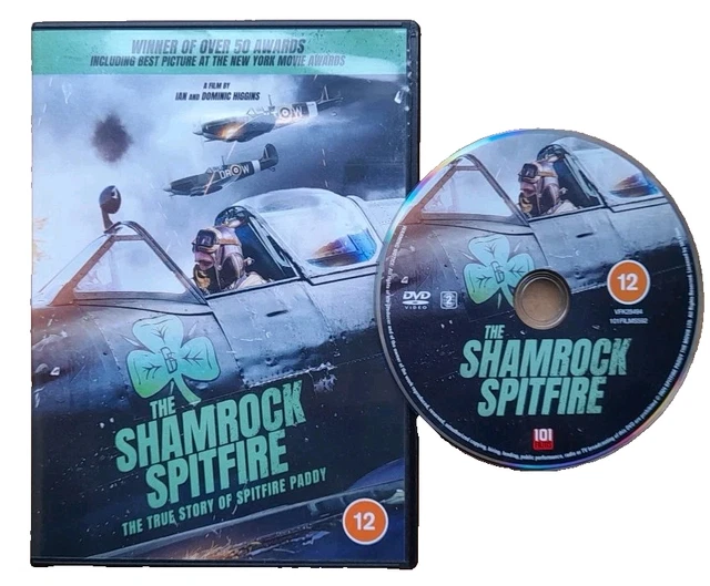 THE SHAMROCK SPITFIRE DVD - Shane O'Regan 2024 WW2 Biopic RAF Action ...