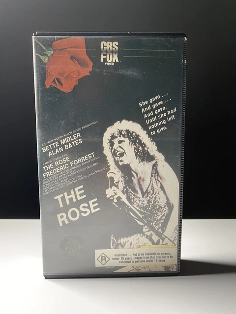 THE ROSE [VHS] CBS Fox Video 1979 Bette Midler Mark Rydell GC! £12.49 ...