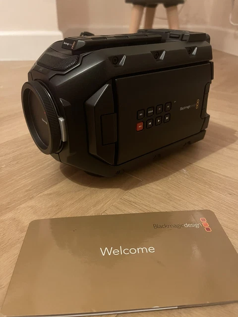 BLACKMAGIC DESIGN URSA Mini 4k Canon EF Mount Professional Video Camera ...