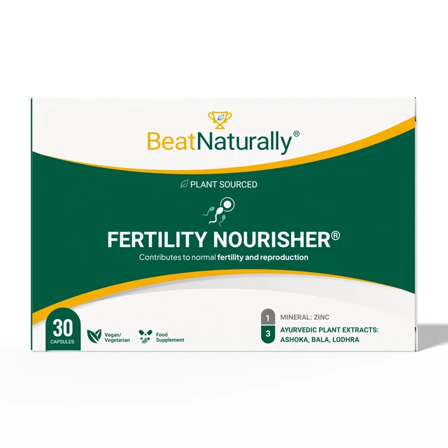 FERTILITY NOURISHER 4 in 1 Formula with Zinc Ashoka Bala Lodhra ...