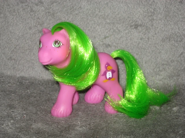 VINTAGE MY LITTLE Pony G1 MLP Playtime Baby Brother Waddles Penguin ...