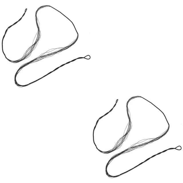 2 PACK MINI Black Bows Large Pull Recurve Long Hunting Bowstring £10.68 ...