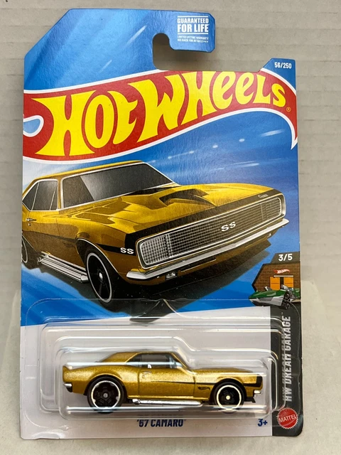 NIP 2026 HOT Wheels Mainline '67 Camaro 56/250 Gold HW Dream Garage 3/5 ...
