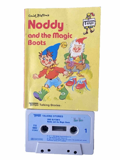 AUDIO BOOK CASSETTE Tape Tempo Talking Stories Noddy and The Magic ...