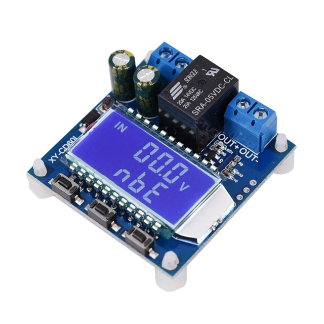 SOLAR CHARGE CONTROLLER Battery Control Module with Voltage Protection ...