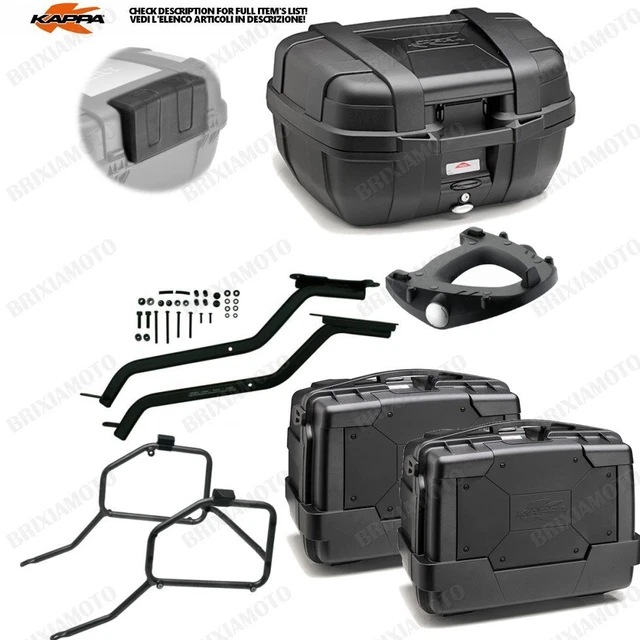 SET KAPPA COFFRE KGR52N Et Valises KGR46N Pour BMW 1250 R GS 2019-2022 ...