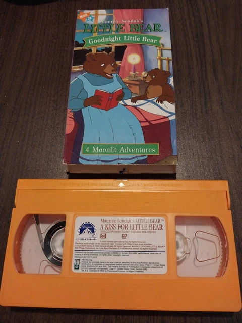 LITTLE BEAR - A Kiss for Little Bear (VHS, 2000) With WRONG Case/Sleeve ...