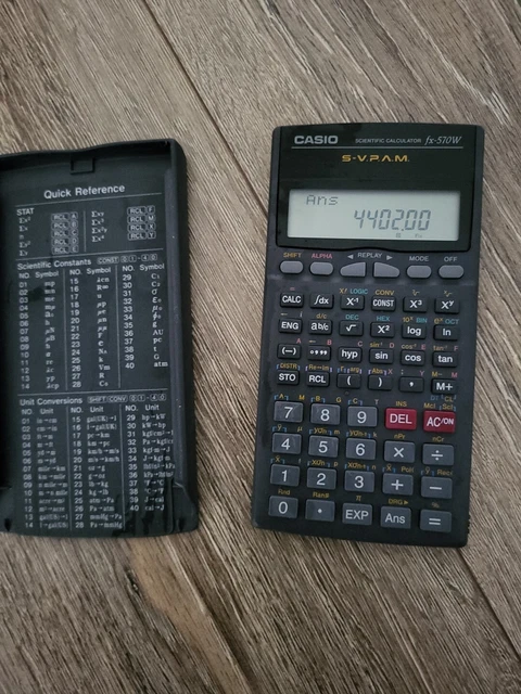 CASIO FX-570W SCIENTIFIC Calculator £8.00 - PicClick UK