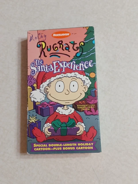 RUGRATS VHS TAPE The Santa Experience Nick Jr Christmas Cartoon EUR 10 ...