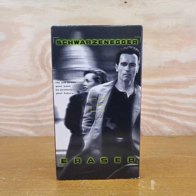 ERASER 1996 VHS Rated R Arnold Schwarzenegger £11.61 - PicClick UK