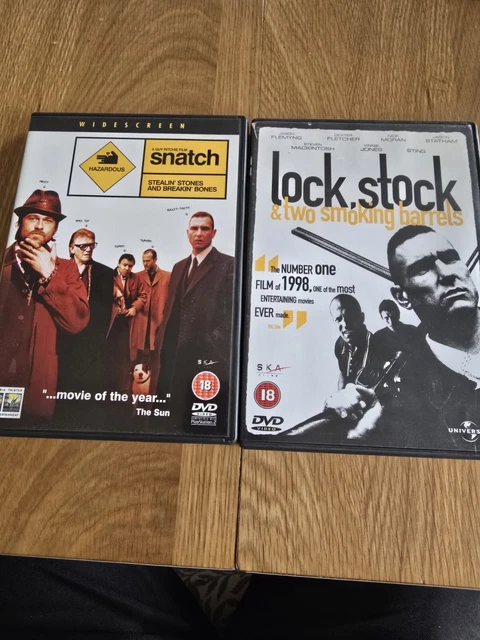 LOCK, STOCK AND Two Smoking Barrels - Snatch - DVD Brad Pitt, Guy ...