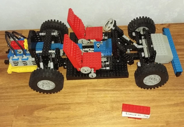 LEGO 8860 CAR Chassis TECHNIC Vintage (1980) Complet -sans boîte ni ...