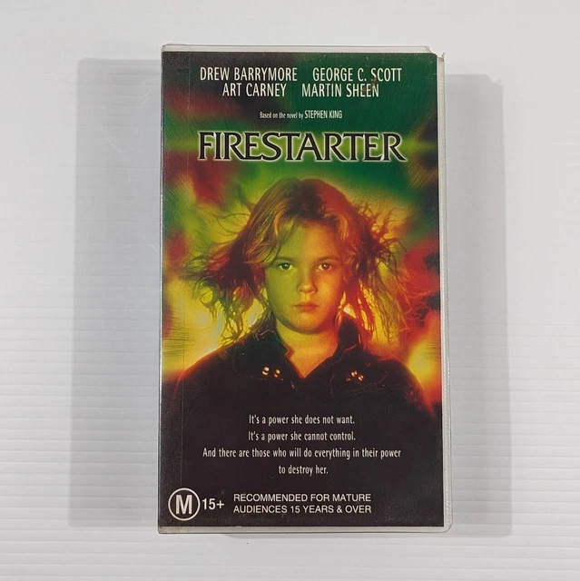 FIRESTARTER VHS MOVIE Drew Barrymore $17.90 - PicClick AU