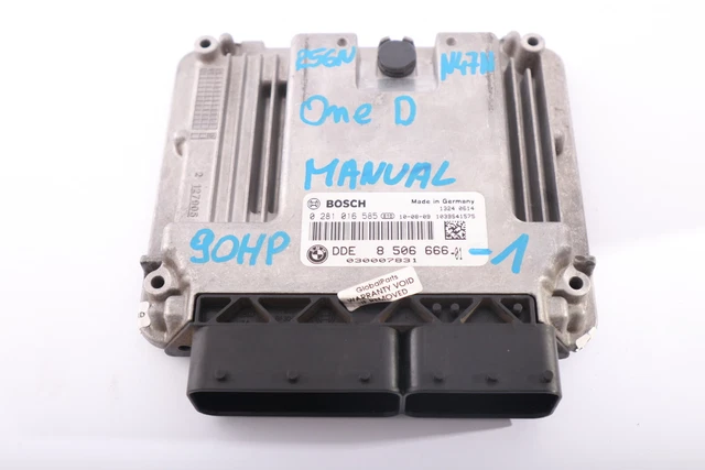 MINI ONE R56 LCI 90HP N47N Diesel Engine ECU Kit DDE CAS 3 Key 8506666 ...