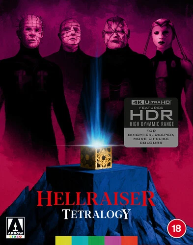 HELLRAISER TETRALOGY BLU-RAY (2024) Andrew Robinson, Hickox (DIR) cert ...
