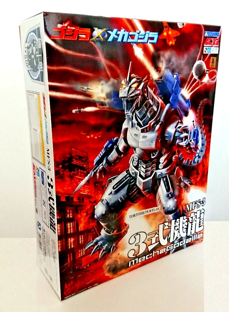 AOSHIMA ACKS GO-01 Godzilla x Mechagodzilla MFS-3 Kiryu Model Kit £55. ...