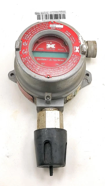 DETCON INC FP-524C Microsafe Led-Einbauleuchte Gas Sensor CBM4 Detektor ...