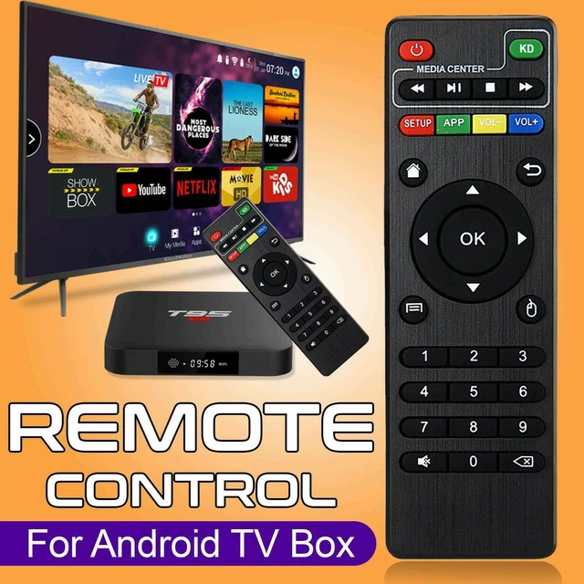 REMOTE CONTROL REPLACEMENT Smart TV Box For Android MXQ Pro 4K X96 T95M ...