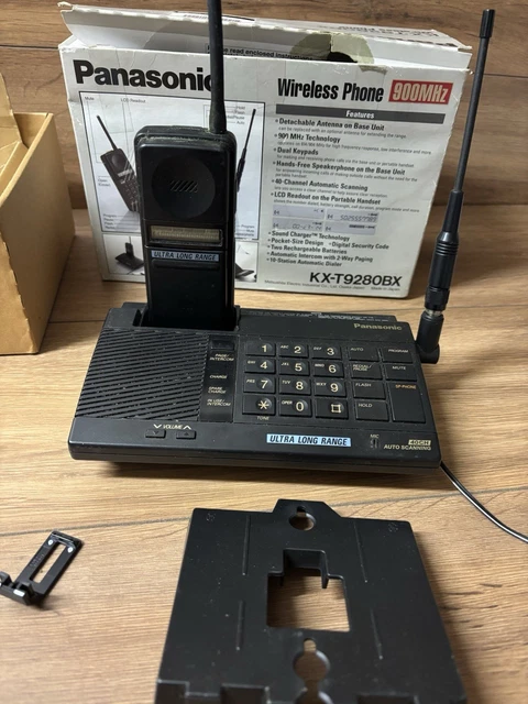 KX-T9280BX VINTAGE PANASONIC long range wireless Flip EASA-PHONE ...